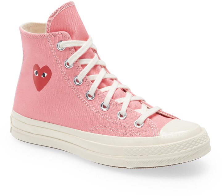 Comme des Garçons PLAY x Converse Chuck Taylor® Hidden Heart High Top ...