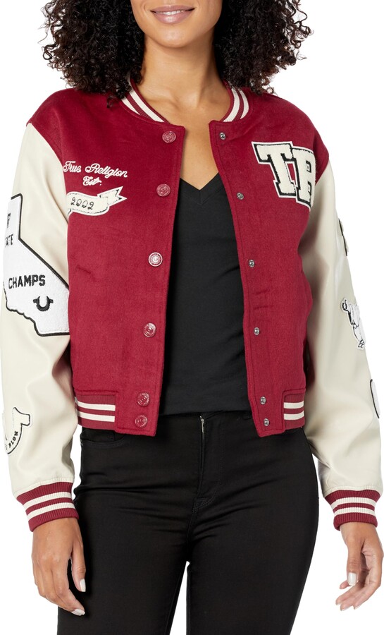 True Religion Women's True Varsity Jacket - ShopStyle