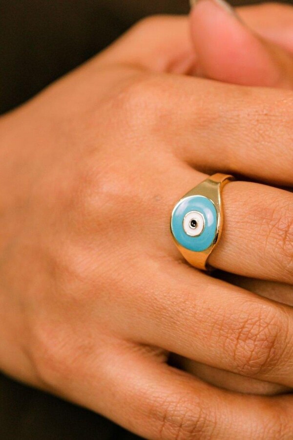 The Colourful Aura Adjustable Devil Evil Eye Turkish Boho Protection ...