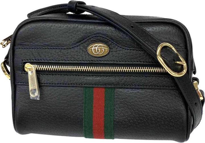Gucci Ophidia leather handbag - ShopStyle Shoulder Bags
