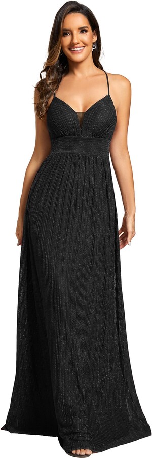 Ever-Pretty Prom Dress Sparkle Sleeveless Backless Formal Evening Dress ...