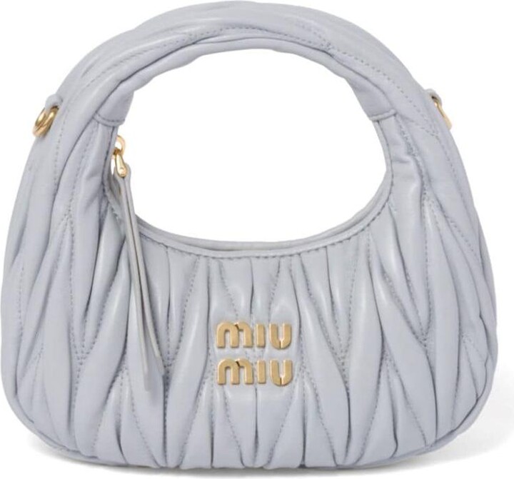 Miu Miu mini Wander matelassé crossbody bag - ShopStyle