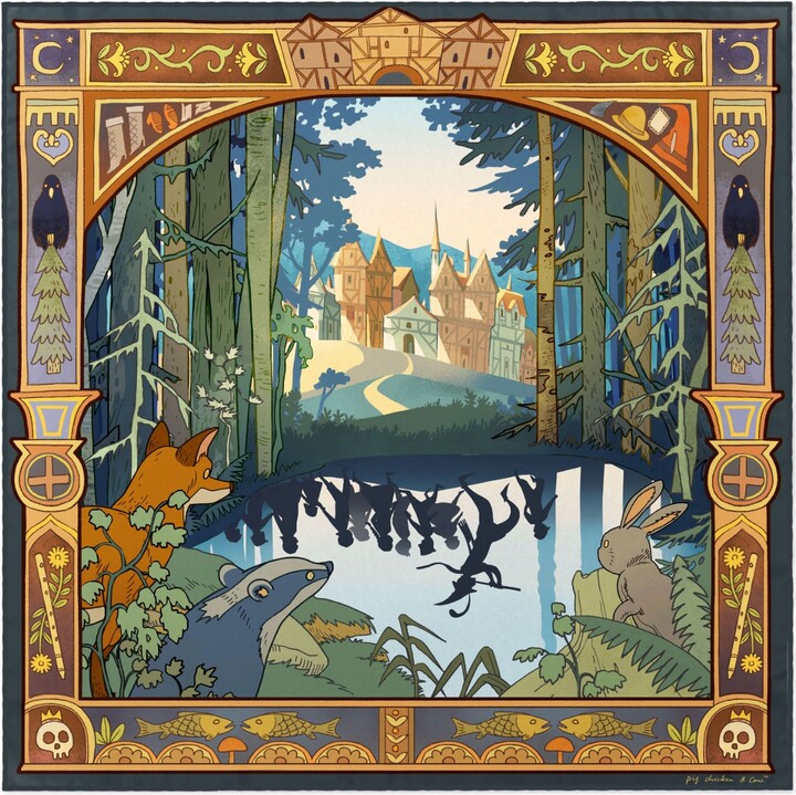 Pig, Chicken & Cow Women's Pied Piper Of Hamelin - ShopStyle Scarves ...