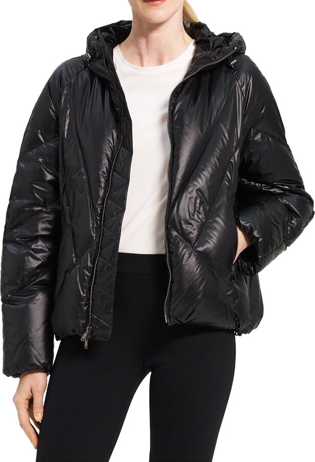 Theory Angular Puffer Jacket - ShopStyle
