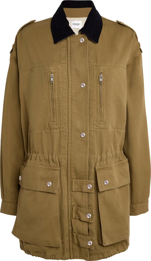 Marant Étoile Cotton Joanna Field Jacket - ShopStyle