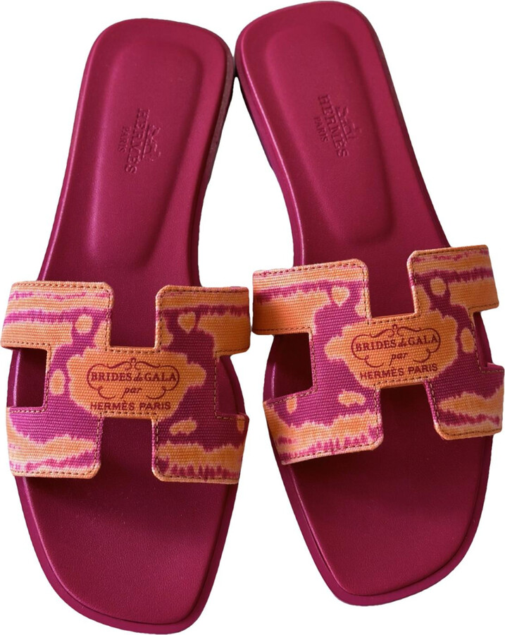 Hermes Oran cloth sandal - ShopStyle