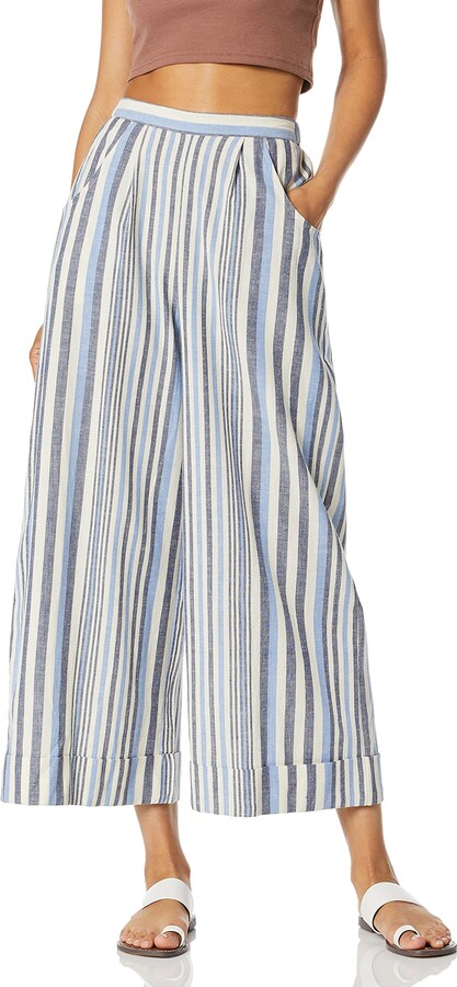 Angie Women's Wide Leg Cuff Pant - ShopStyle