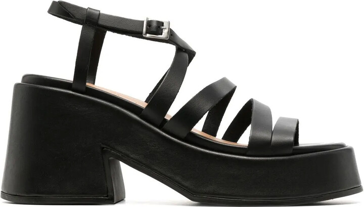 Ganni Multi-Strap Platform Sandals - ShopStyle