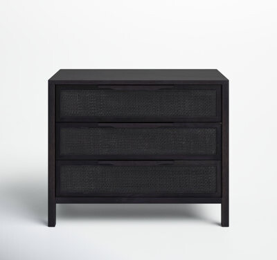 Birch Lane Nellie 3 - Drawer Cane Chest - ShopStyle