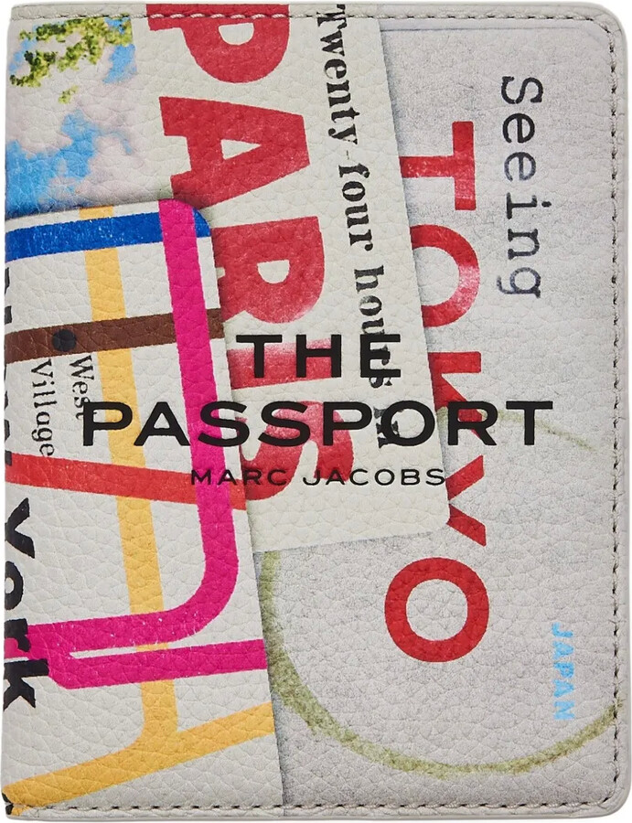 Marc Jacobs The Brochure passport case - ShopStyle Wallets & Card Holders