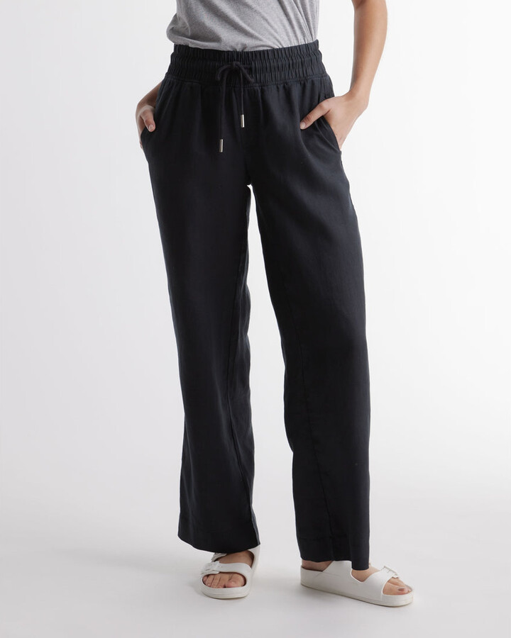 Quince 100% European Linen Wide Leg Pants - ShopStyle