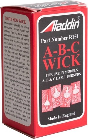 Aladdin Oil Lamps Aladdin Wick #R151 for Models A, B, C and 21c - ShopStyle