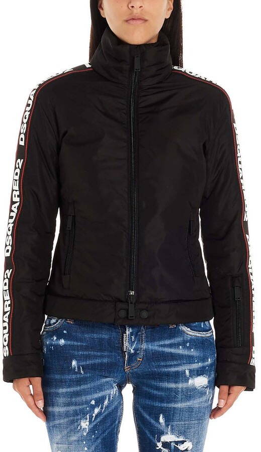 DSQUARED2 Logo Trim Ski Jacket - ShopStyle