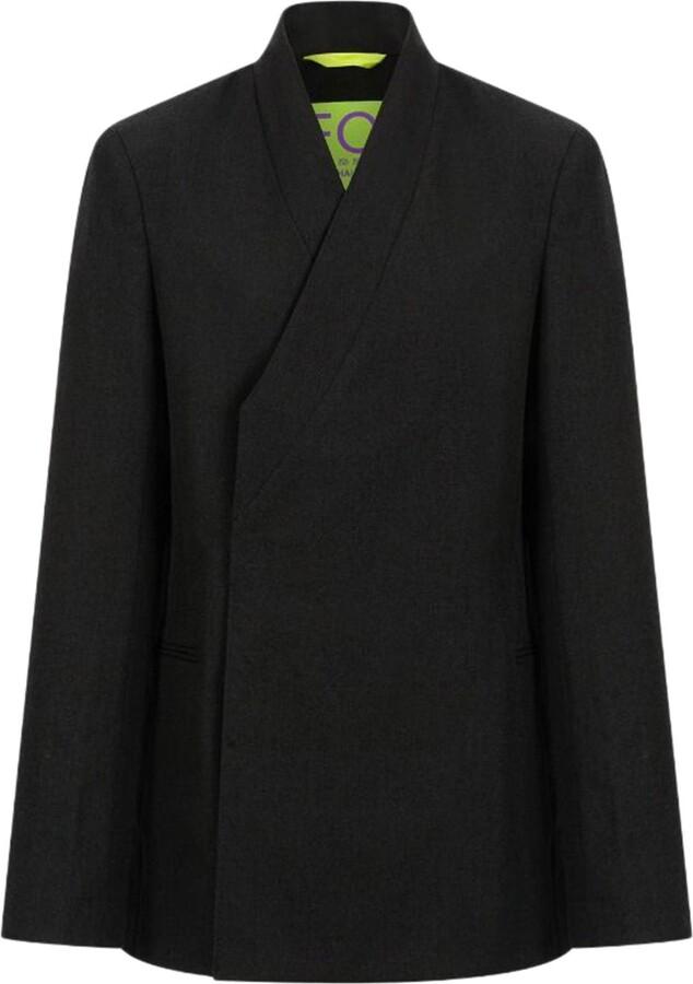 Shanghai Tang Wool Blazer - ShopStyle