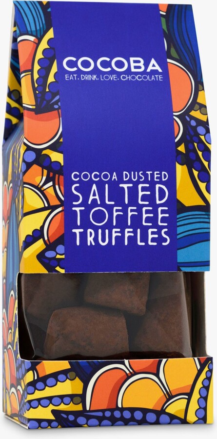 Cocoba Cocoa Dusted Salted Toffee Truffles - ShopStyle Food & Beverage