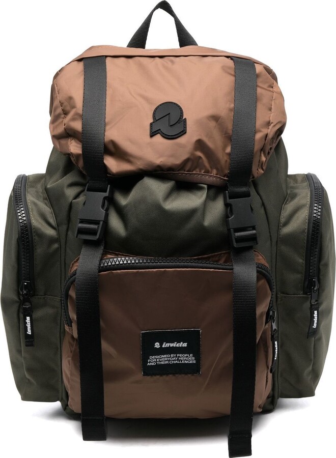Invicta Logo-Patch Cargo Backpack - ShopStyle