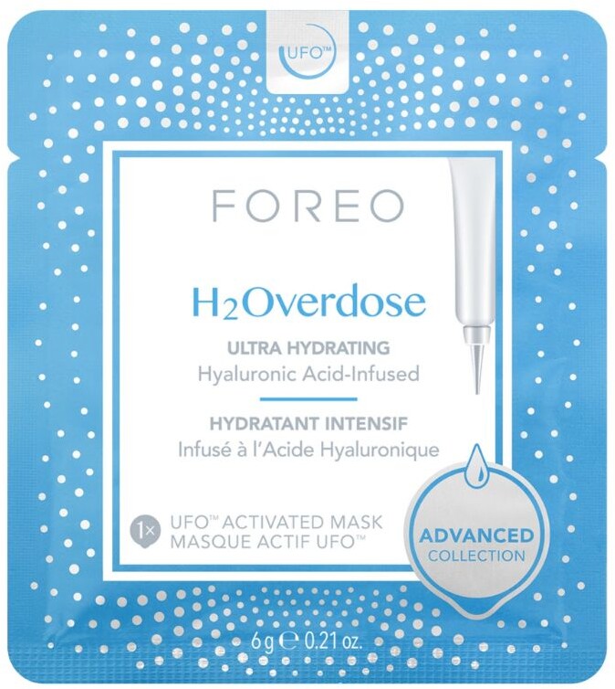 Foreo Ufo-Activated Advanced Collection H2Overdose Face Mask (Pack Of 6 ...