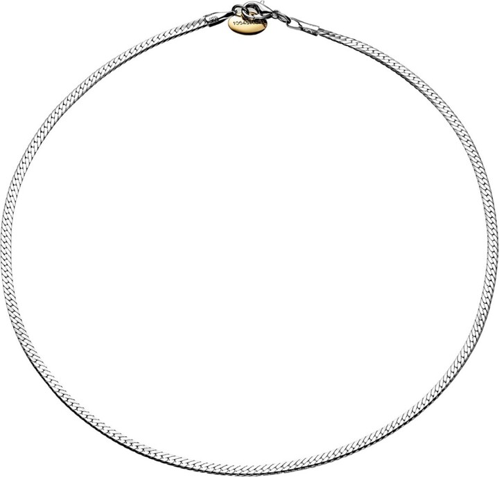 Tami&Tami Women's Ten Sixty Four Studio Vintage Chain Silver Choker ...