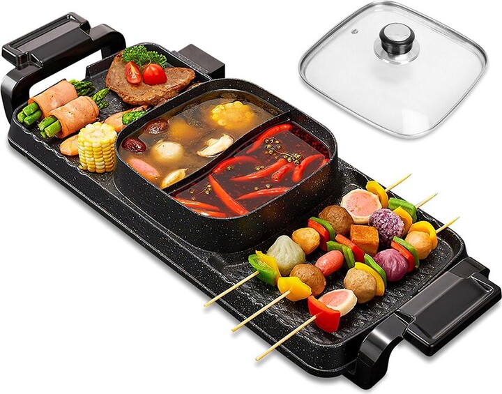 Fresh Fab Finds 2-In-1 Electric Hot Pot & Grill - ShopStyle Toasters ...