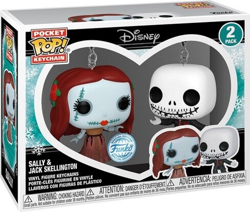Funko Pop Pocket The Nightmare Before Christmas Sally & Jack ...