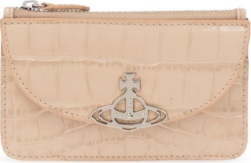 Vivienne Westwood Orb Plaque Embossed Zipped Wallet - ShopStyle