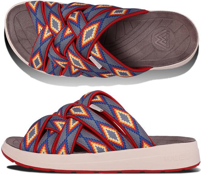 Malibu Sandals Zuma Aztec Lx Recycled Shoes - ShopStyle