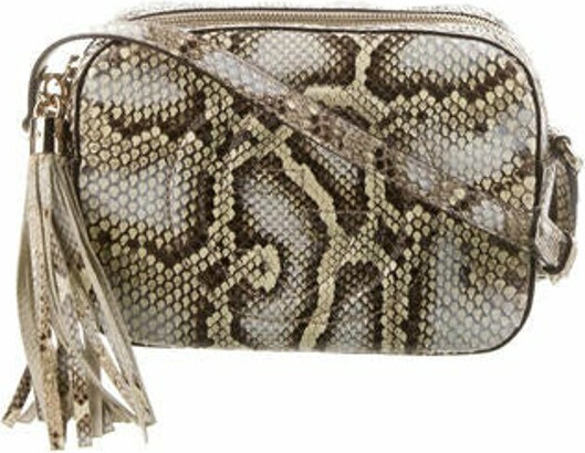 Gucci Python Small Soho Disco Crossbody Bag - ShopStyle