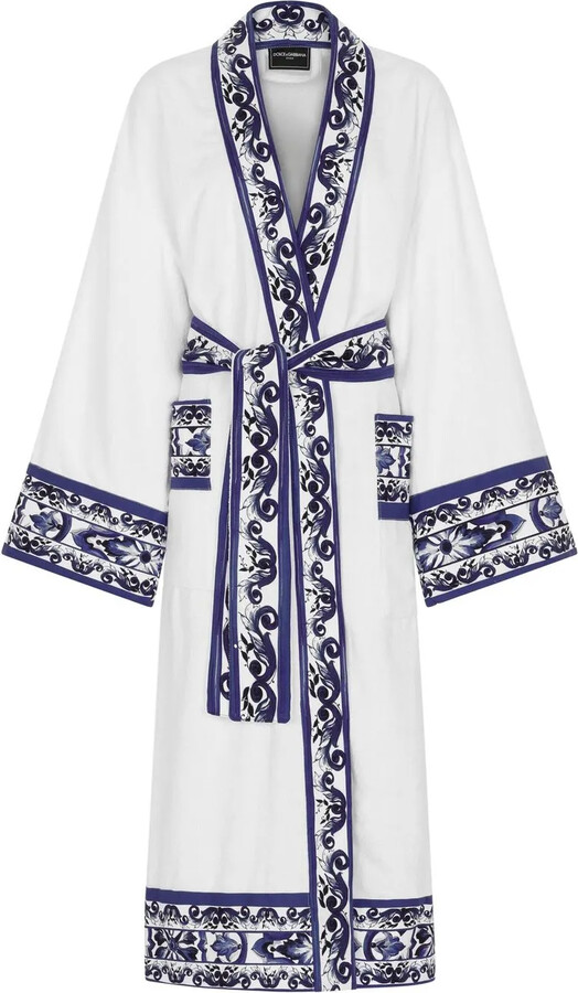 Dolce & Gabbana Terry Bath Robe - ShopStyle