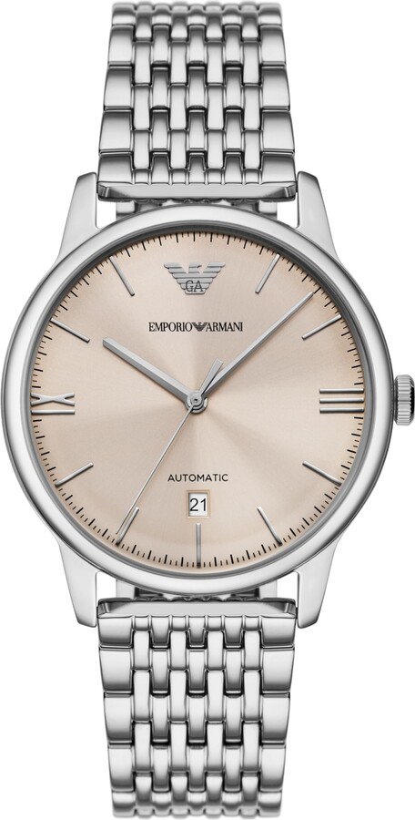 Emporio Armani Men's Automatic Stainless Steel Watch (Model: AR60082 ...