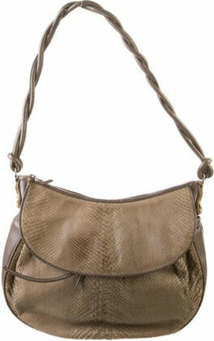 Gucci Vintage Python Shoulder Bag - ShopStyle