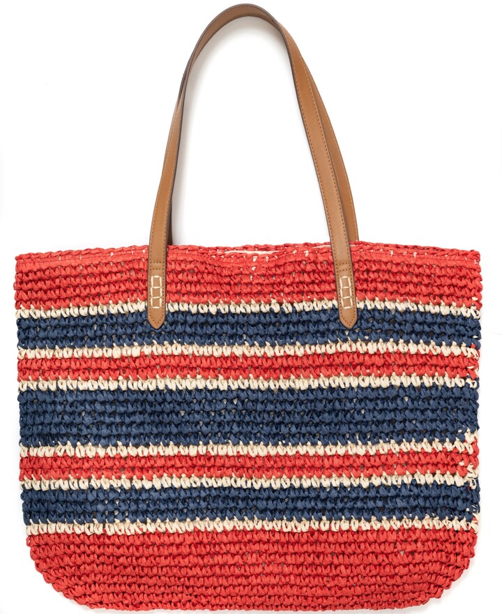 INC International Concepts Straw Tote, Created for Macy's - ShopStyle