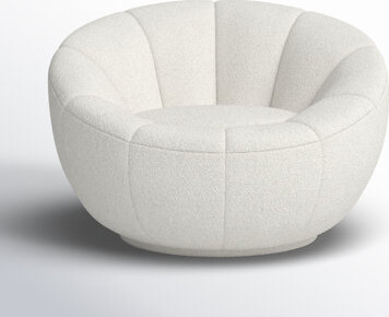 AllModern Dama 35.8" W Swivel Barrel Chair - ShopStyle Armchairs ...