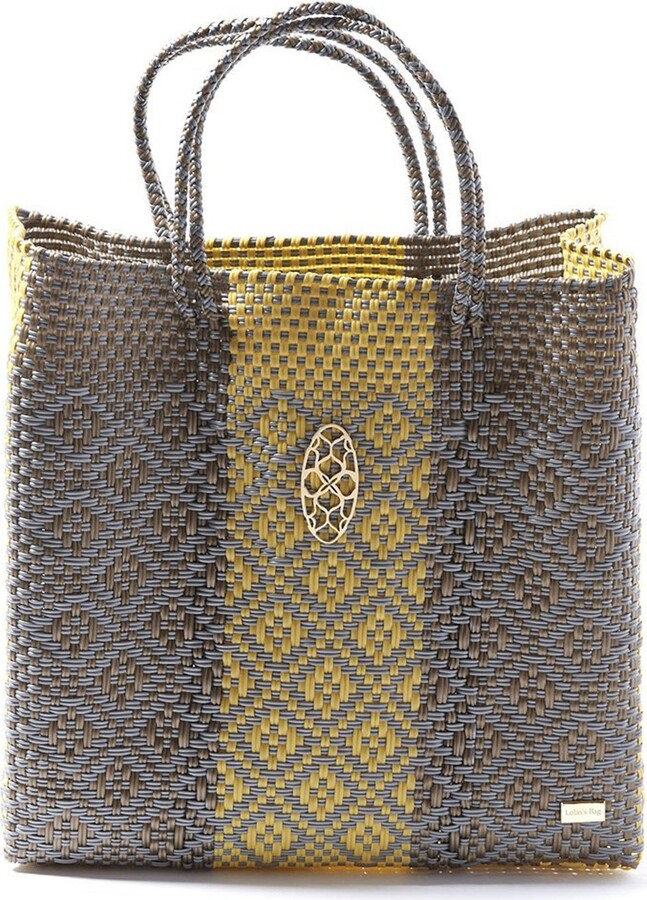 Lolas Bag Women's Medium Gray Aztec Tote Bag - ShopStyle