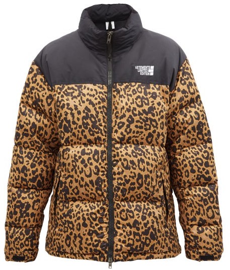 Vetements Limited Edition Leopard-print Padded Shell Jacket - Multi ...