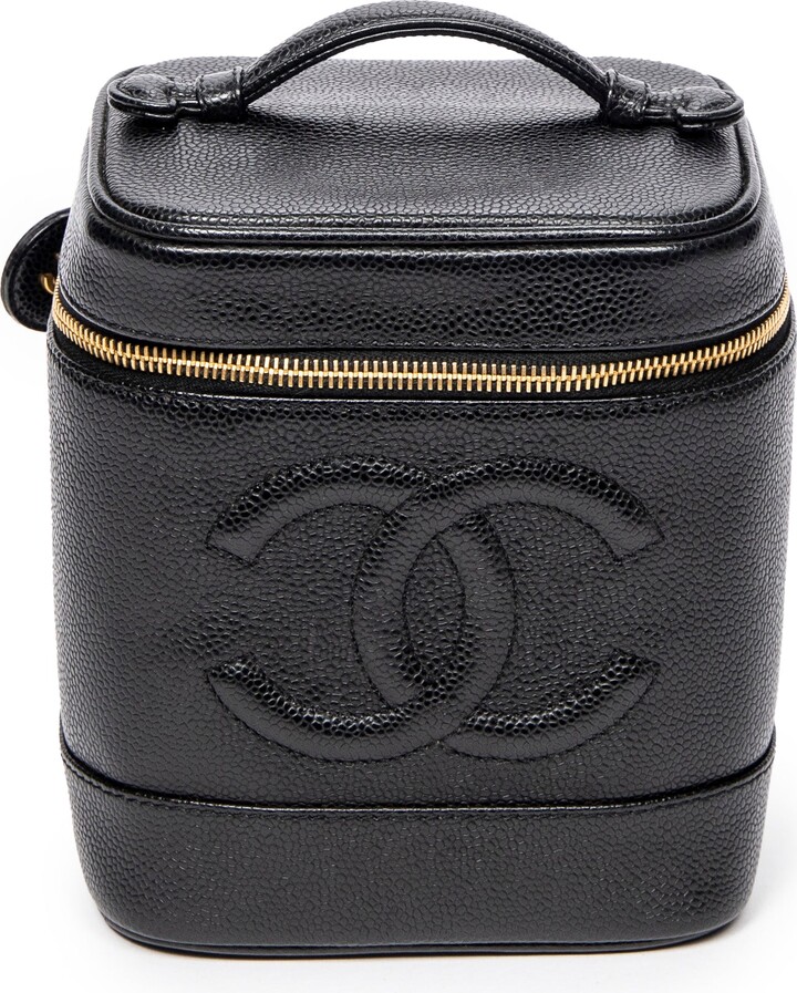 Chanel CC Timeless Tall Vanity Case - ShopStyle Makeup & Travel Bags