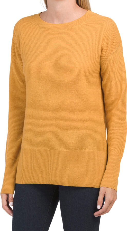 Cynthia Rowley Merino Wool Blend Textured Sweater - ShopStyle