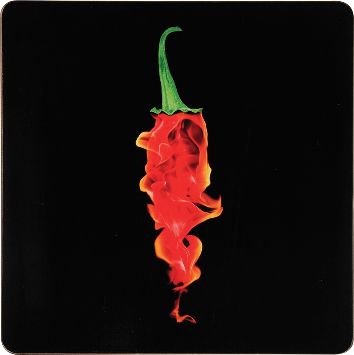 Premier Housewares Set Of Four Flaming Chilli Placemats - ShopStyle