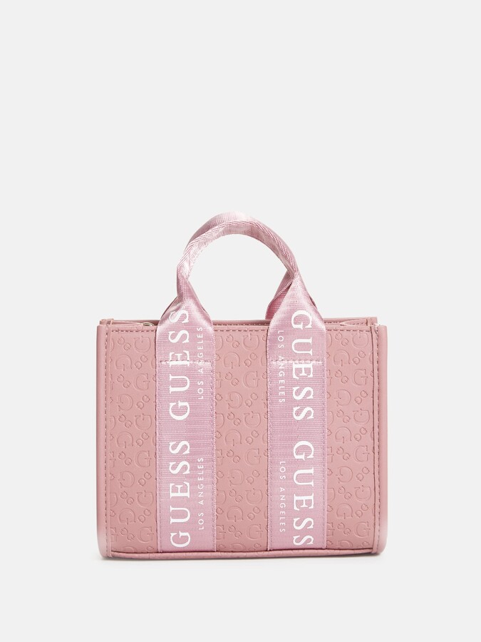 Guess Factory Logo Mini Tote Crossbody - ShopStyle Shoulder Bags