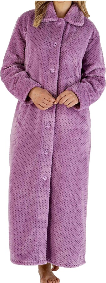 Primo Sacchi Dressing Gowns for Women UK: Light Purple Dressing Gown ...