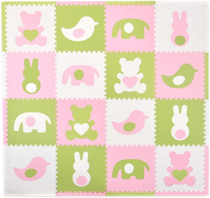 Tadpoles by Sleeping Partners Teddy & Friends 16-Piece Playmat Set in ...