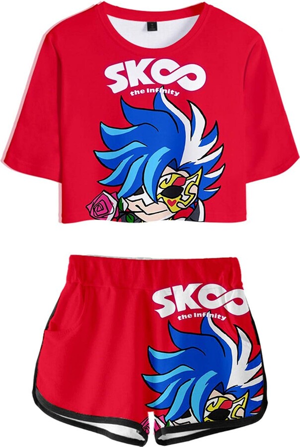 Taeyue Anime SK8 The Infinity Cosplay Costume Outfits Women Navel ...