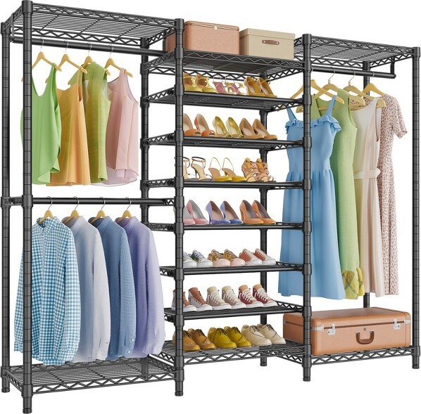 VIPEK S3 Heavy Duty Garment Rack Free Standing Clothes Rack Closet ...
