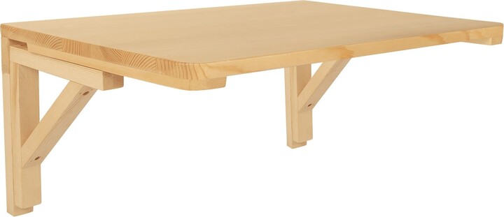 Lucky Monet Multifunctional Wall Mounted Wooden Folding Desk - ShopStyle