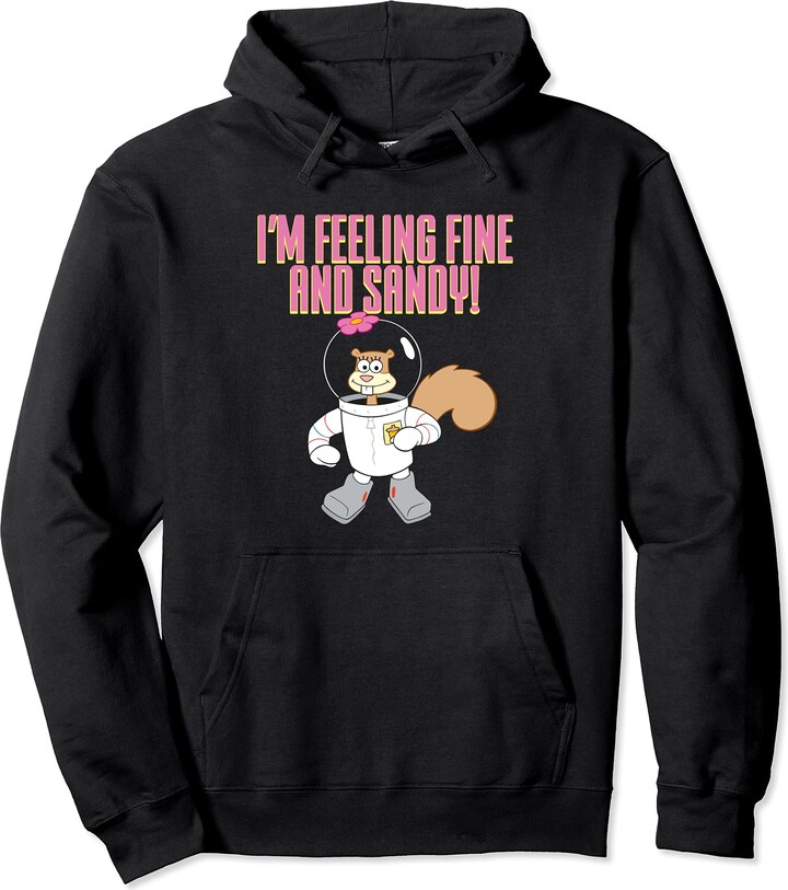 Mademark x SpongeBob SquarePants - Sandy Cheeks - I'm Feeling Fine and Sandy! Pullover Hoodie ...