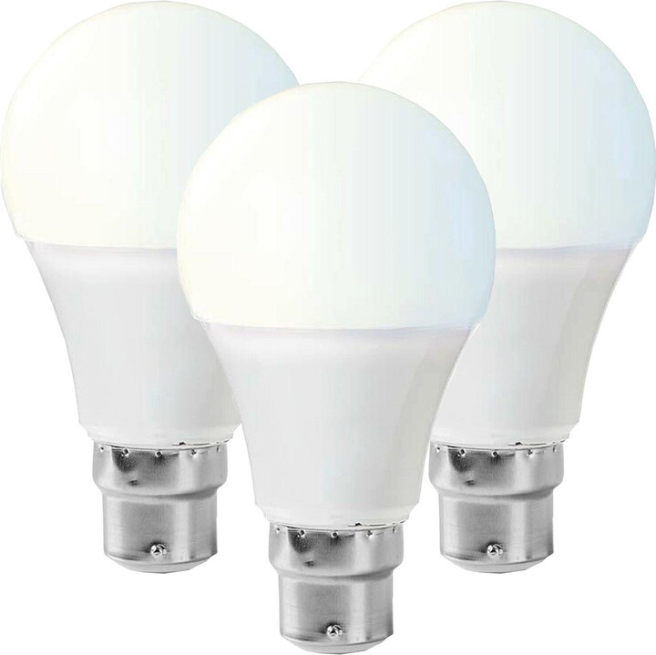 Loops 3x WiFi Colour Change LED Light Bulb 9W B22 Warm Cool White SMART ...