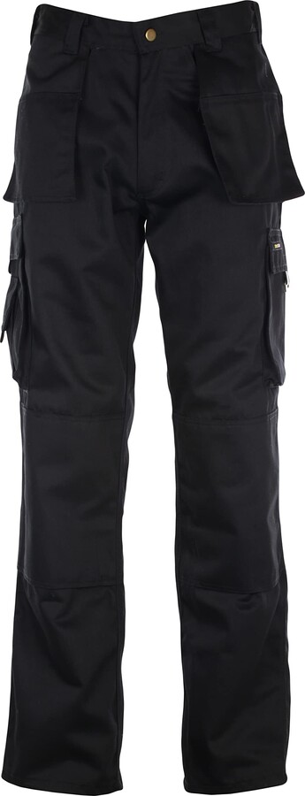 StandSafe Men's Pro Cargo Tuff Combat Heavy Duty Work Trouser Utility ...