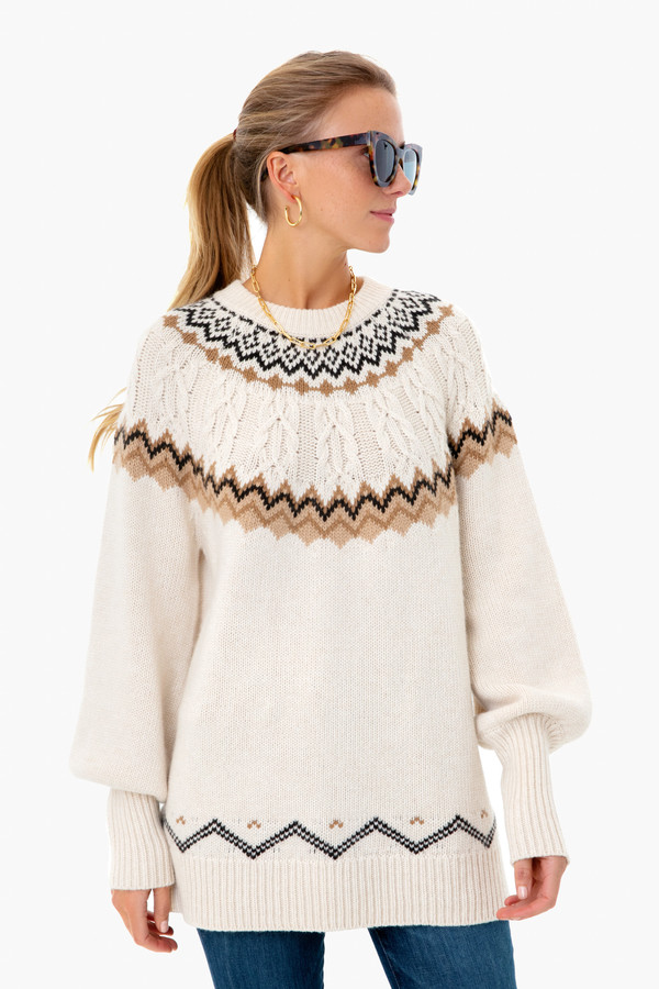 Dove Fair Isle Wren Sweater - ShopStyle