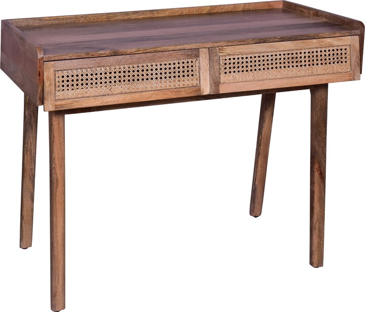 EDWINRAYLLC Farmhouse Student Desks Handcrafted Mango Wood Farmhouse ...