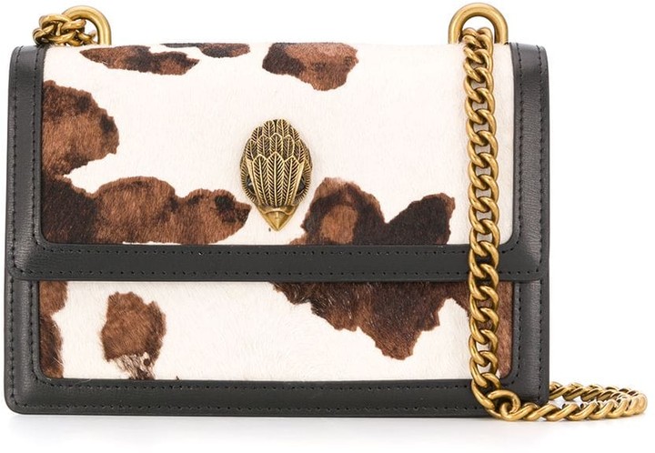 Kurt Geiger Cow Print Shoulder Bag - ShopStyle