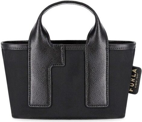 Furla Piuma Mini Colorblock Black Vetiver Crossbody Bag - ShopStyle
